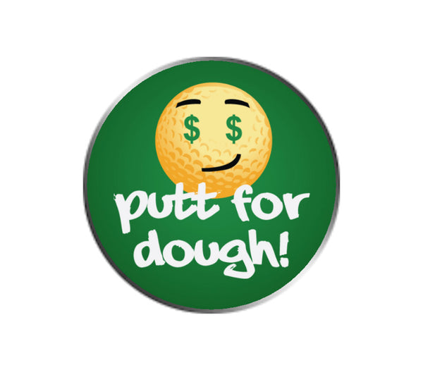 Putt For Dough Golf Emoji Ball Marker | Photo Ball Marker